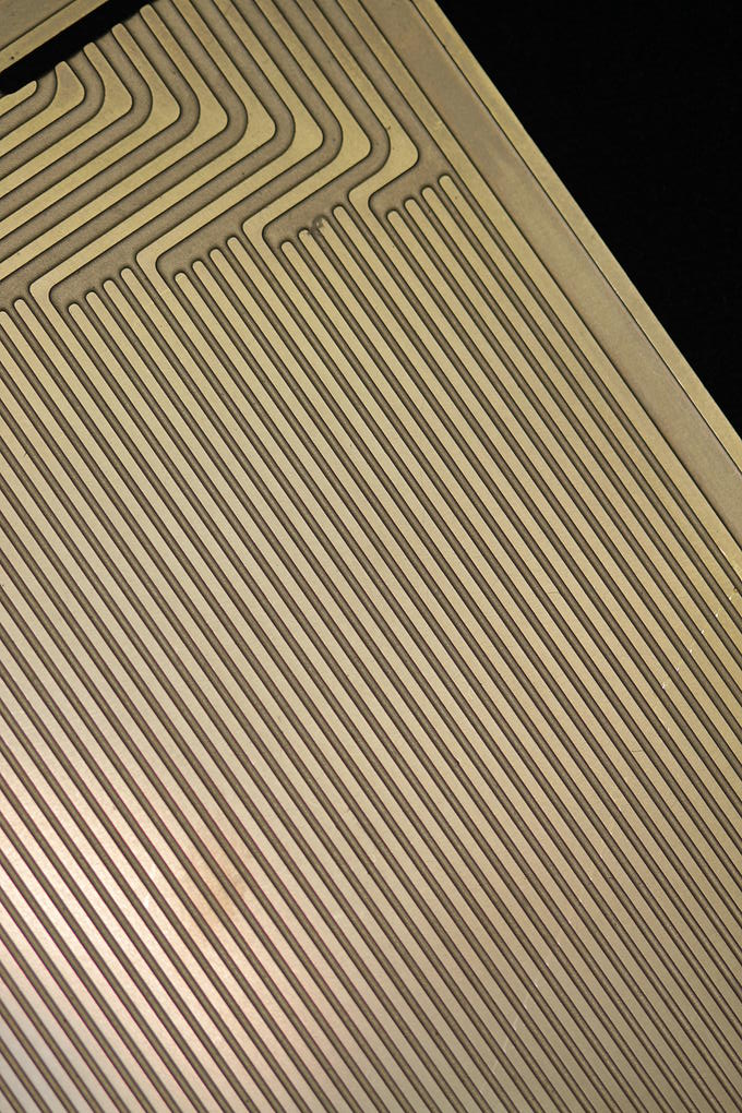 Fuel cell plates, solar heatsinks, bipolar plates, heat exchangers